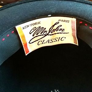 Vintage | Accessories | 6s Mr John Famous Hatmaker Classic Wool Bowler ...